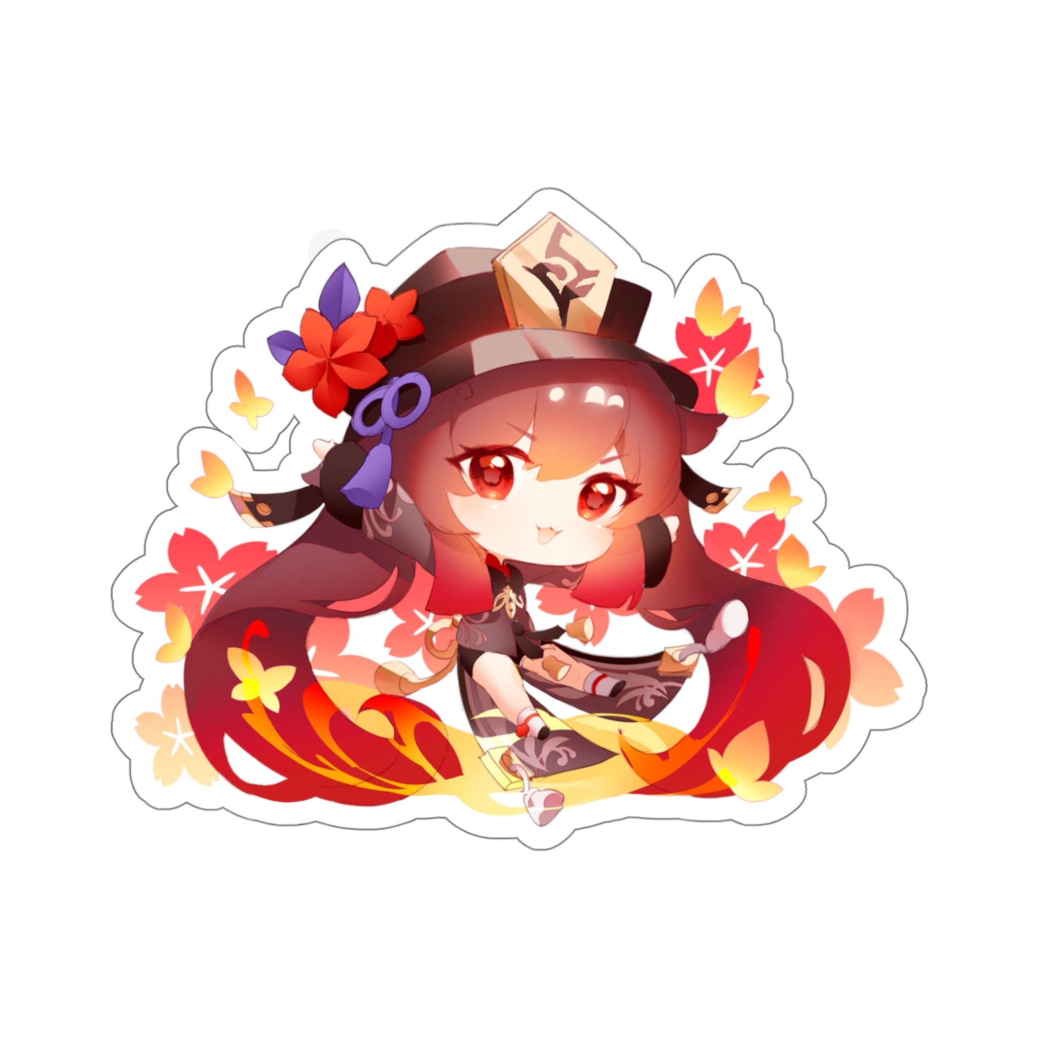 Hu Tao Sticker – Meowmeowgirl's Market