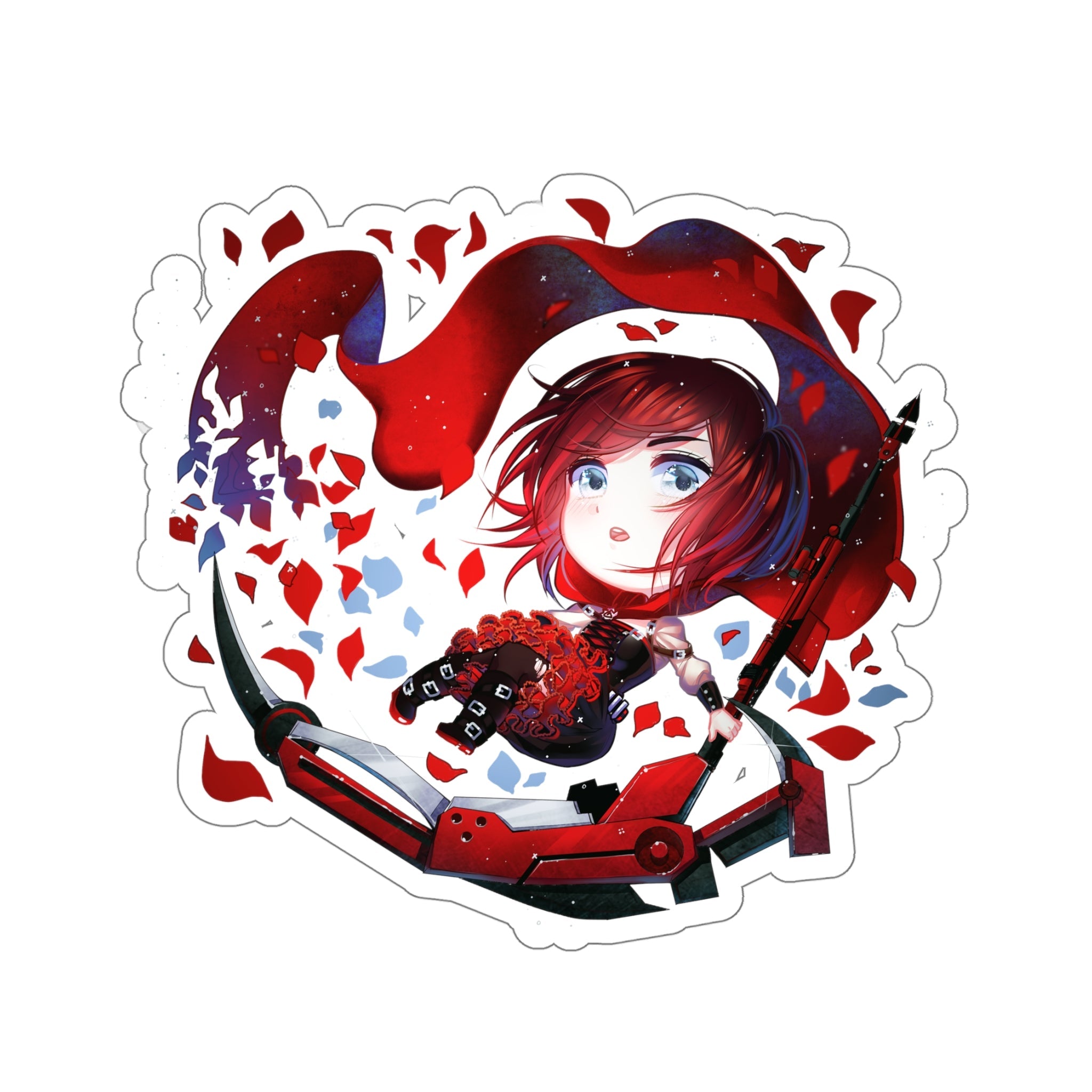 RWBY Ruby Rose Sticker – Meowmeowgirl's Market