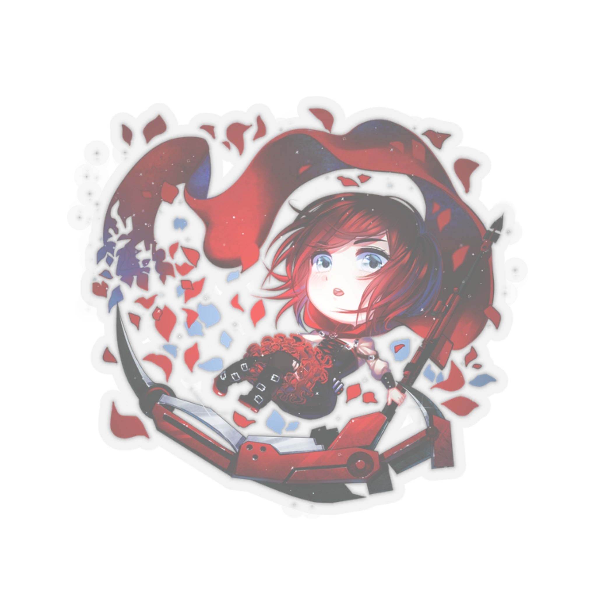 RWBY Ruby Rose Sticker – Meowmeowgirl's Market