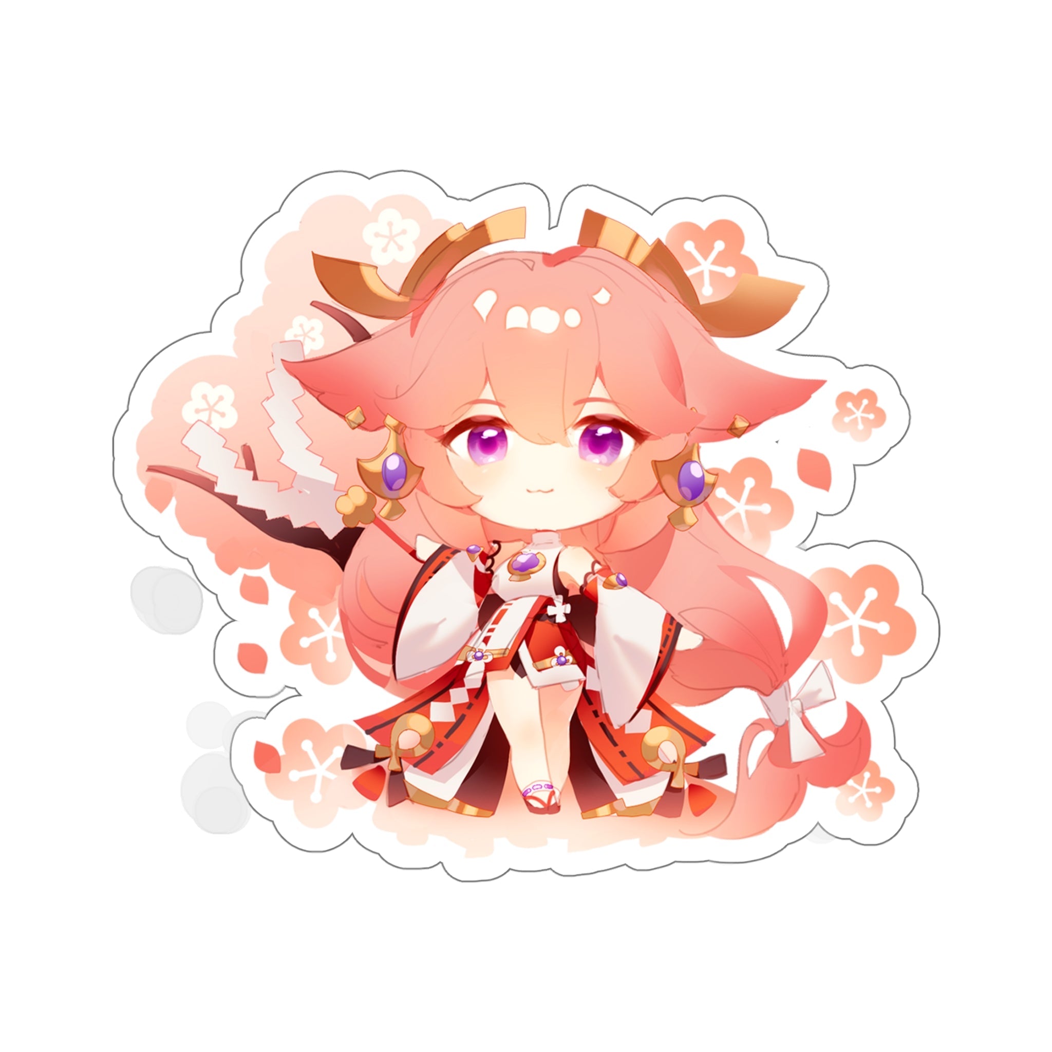 Yae Miko Sticker – Meowmeowgirl's Market